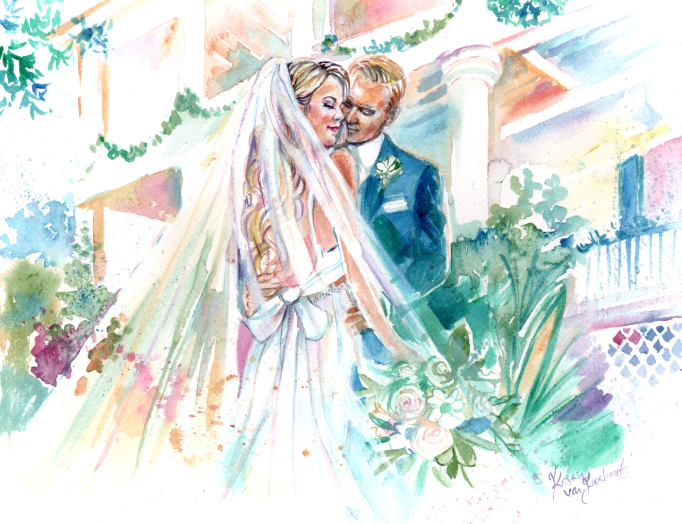 Custom Portraits - The Purple Plum Studio